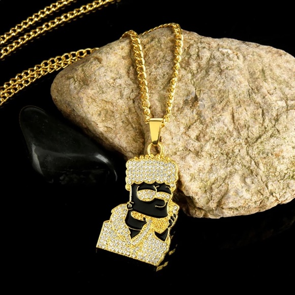 Jewelry | Cool Bart Simpsons Necklace | Poshmark